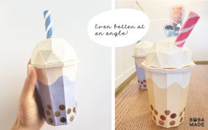 DIY Boba Tea Origami is Perfect For Boba Tea Lovers